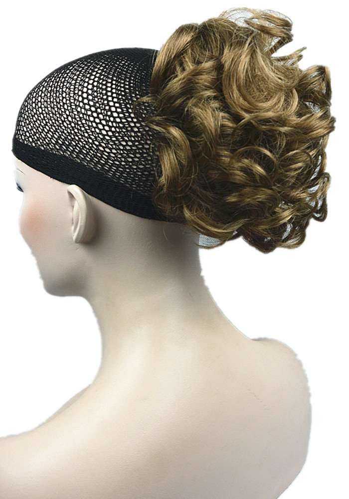 Amazon.com : Strong Short Ponytail Hair Piece Extension Wavy Claw Clip ...