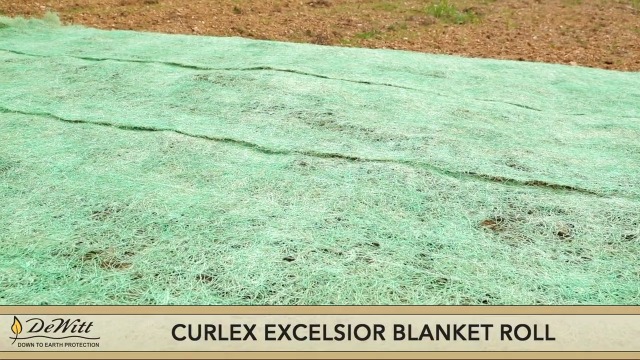 Watch DeWitt Curlex I Excelsior Landscape Erosion Control Blanket on ...