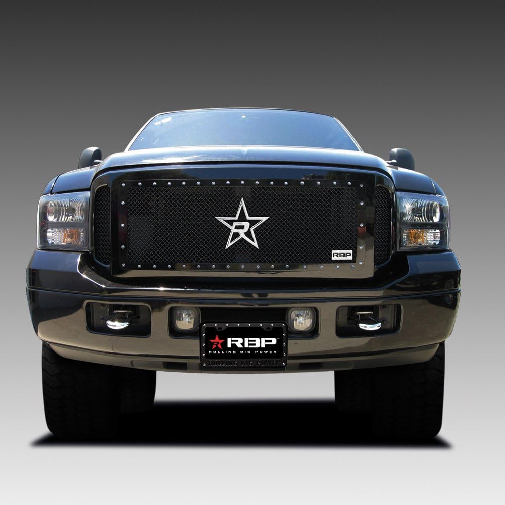 Amazon.com: RBP RBP-258561 RX-5 'HALO' Series Black Studded Frame ...