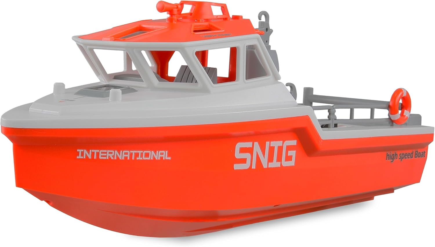 Amewi RC Rescue Boat Brushless Jet Drive 320 mm RTR White/Orange Remote ...