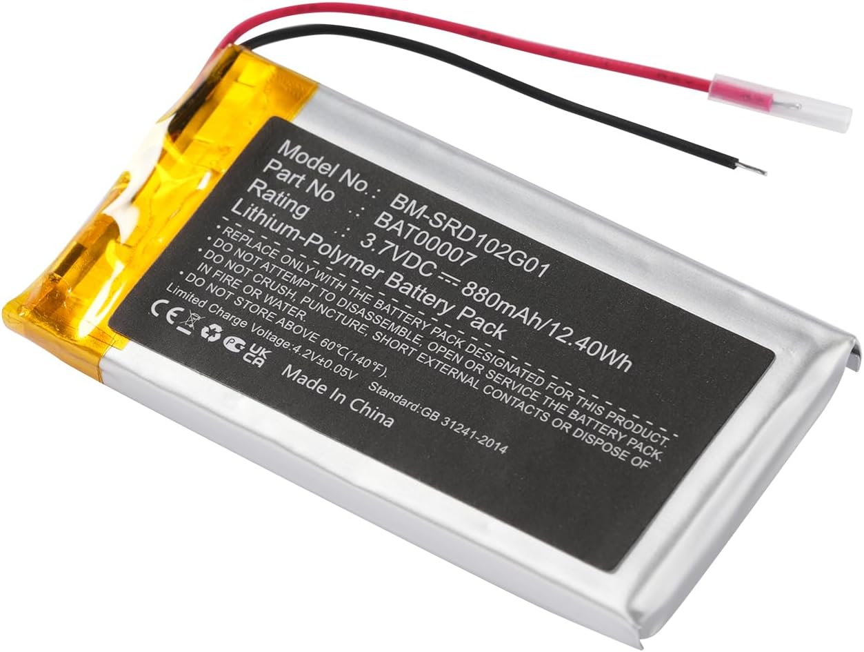 Amazon.com: Mingeris 1Pcs Battery BAT00007 Replacement for Cardo ...