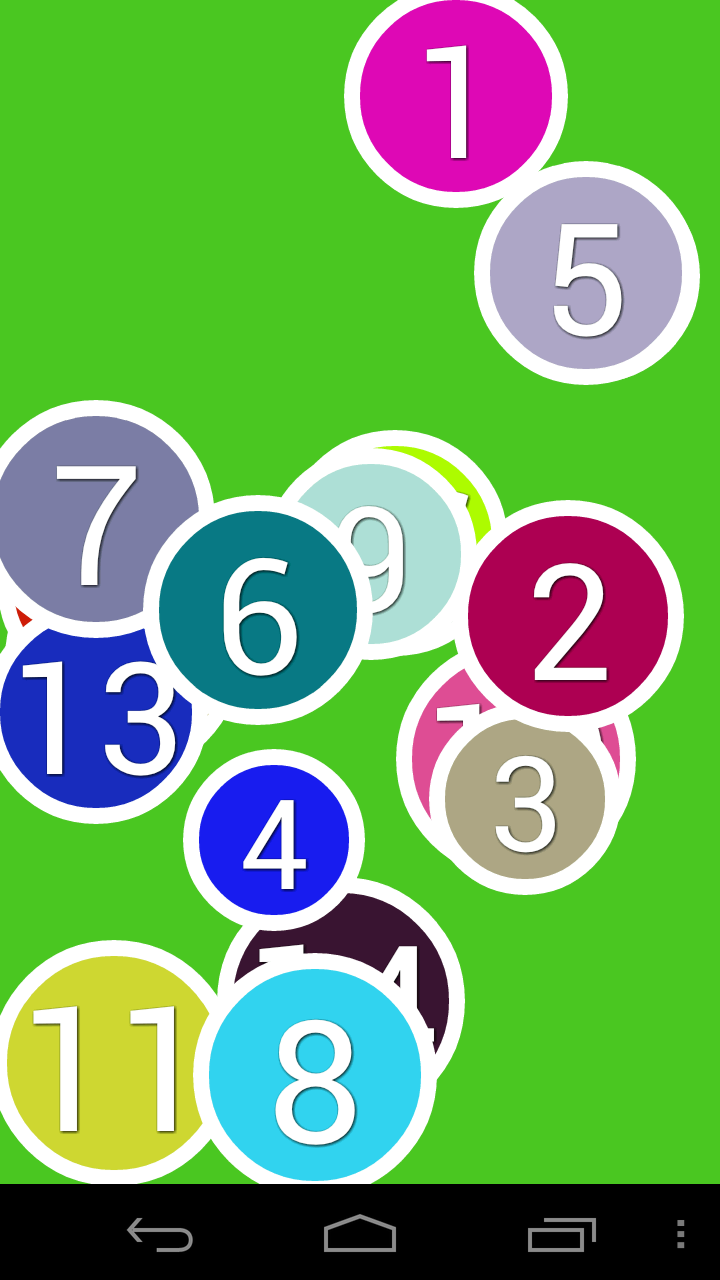 Counting Dots - Toddler Count 123 Educational Number Game. Teach Kids ...