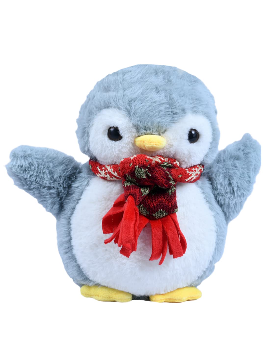 Buy DukieKooky Penguin Soft Toys (Grey & Red) Online at Low Prices in ...