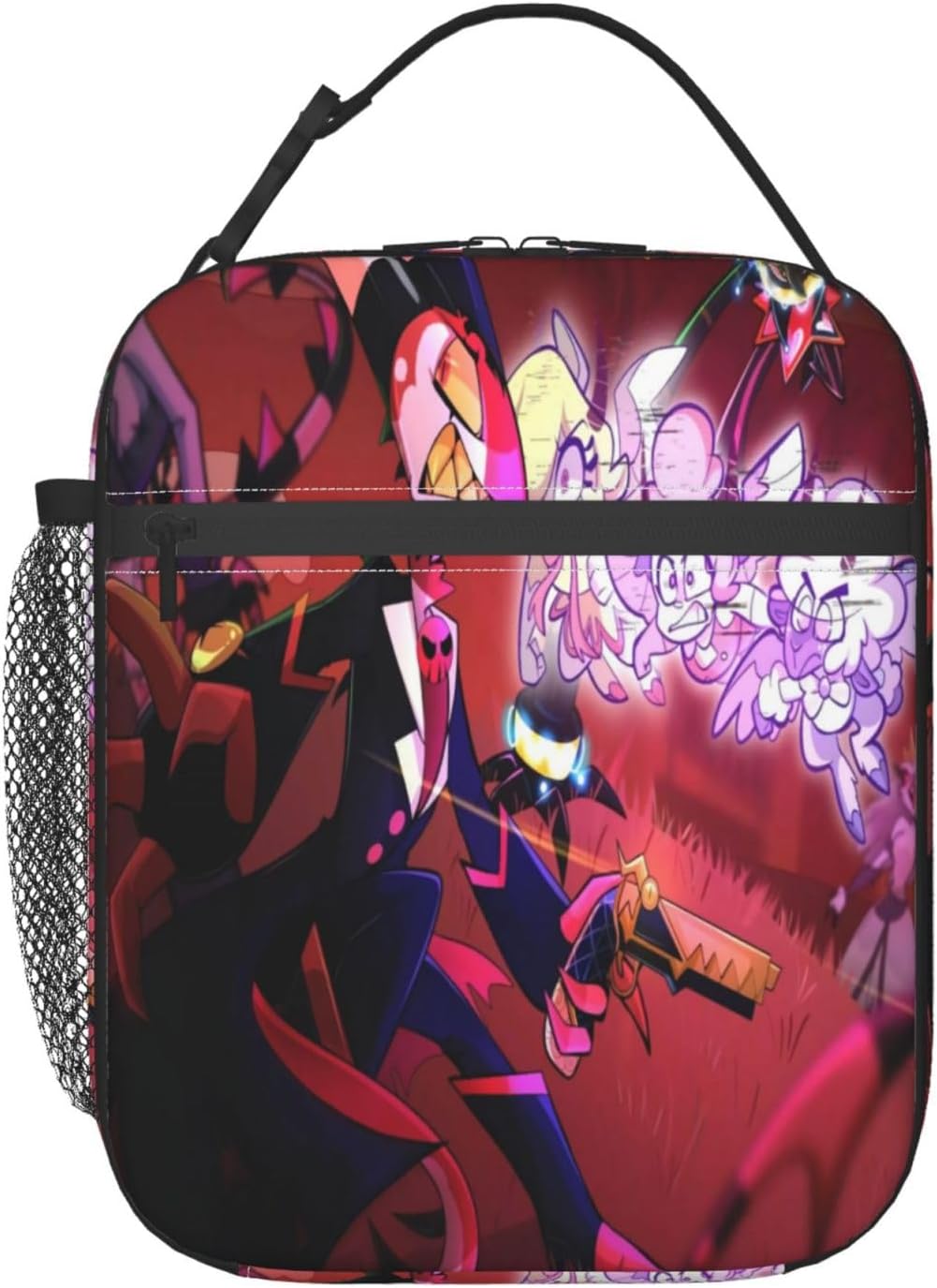 Amazon.com: DHOUTSL Lunch Bags Helluva Anime Boss Portable Reusable ...