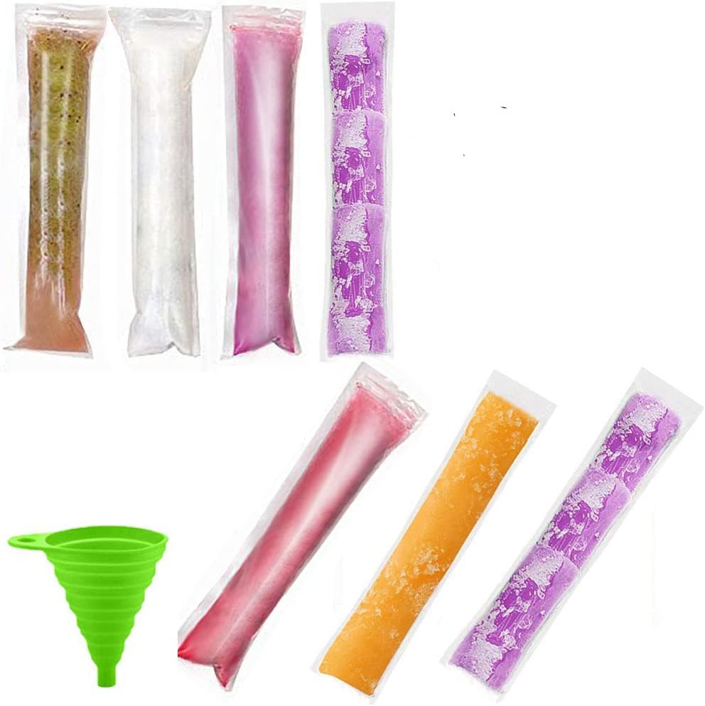 Amazon.com: Popsicle Molds Bags, 50 Pack DIY Disposable Ice Pop Bags ...