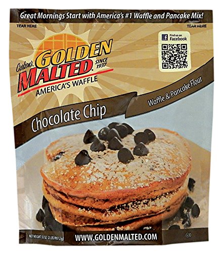 Amazon.com : Carbon's Golden Malted Chocolate Chip Waffle and Pancake ...
