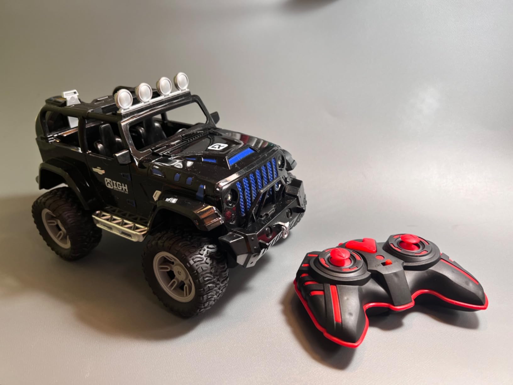 Amazon.co.jp: DEERC DE86 RC Car Toy for Children, 1/16 Offroad Jeep, RC ...