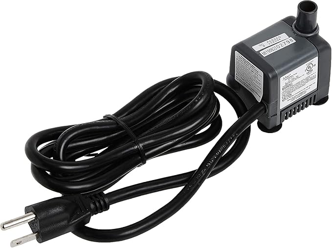 Amazon.com : Jebao PP333LV Submersible Fountain Pump, 66 GPH : Pond ...