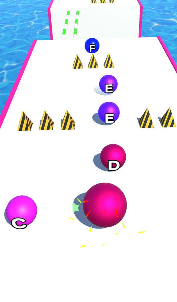 AZ Run 2048: ABC Alphabet Ball Rush Merge Master Runner Game - App on ...