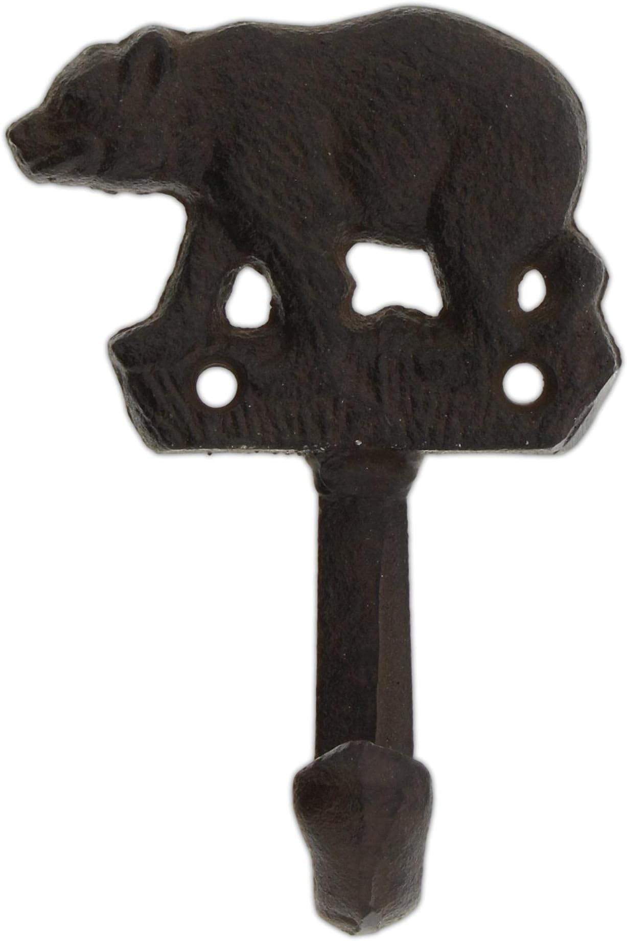 Amazon.com: BestGiftEver Decorative Wall Coat Hooks Set of 2 with Black ...