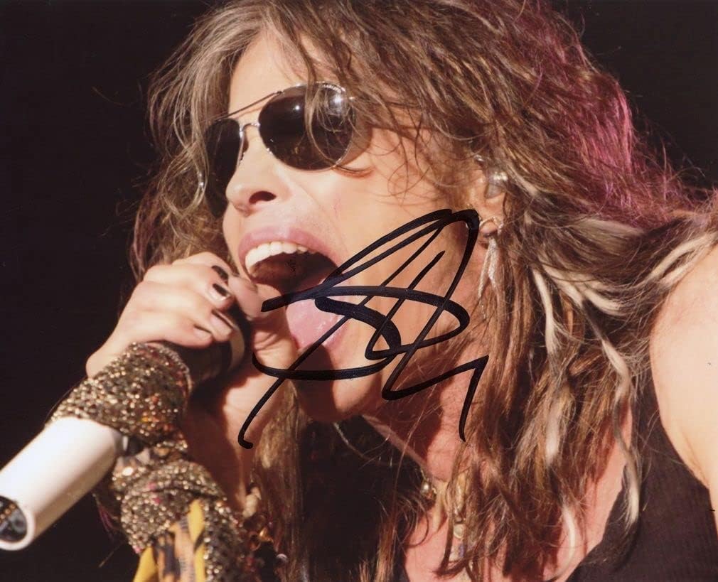 STEVEN TYLER - Aerosmith AUTOGRAPH Signed 8x10 Photo B at Amazon's ...