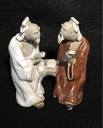 Amazon.co.jp: China Chinese Souvenir Chinese Crafts Hermit Old Master ...