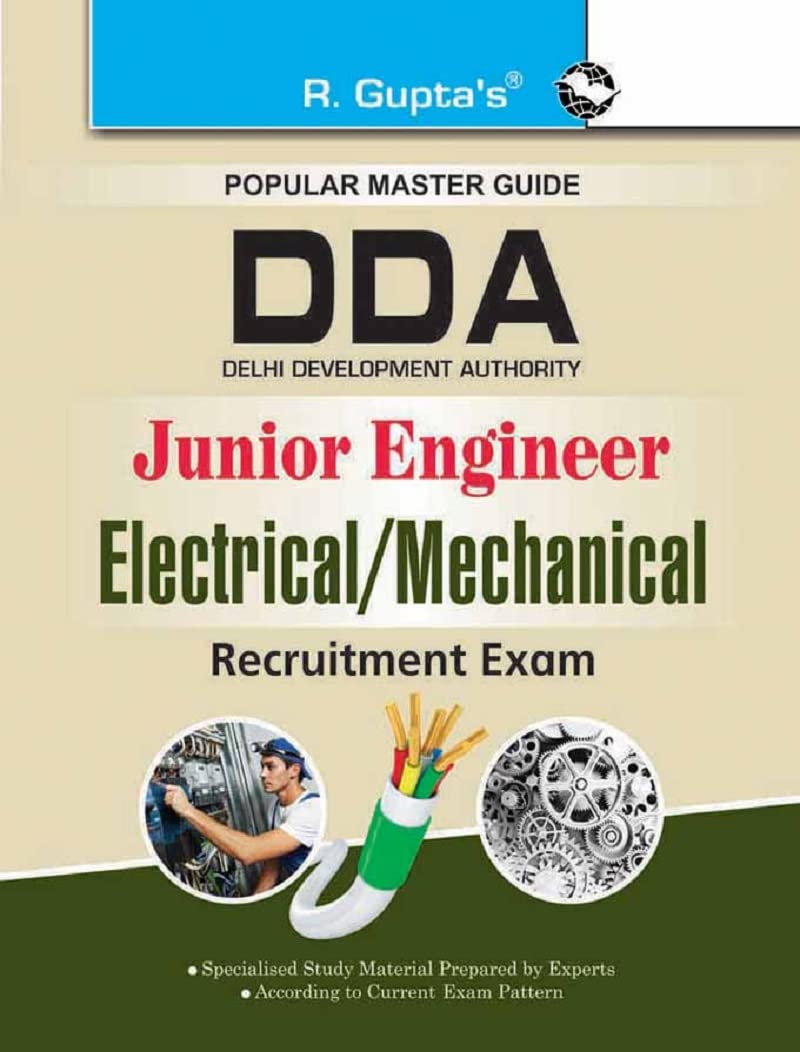 DDA Junior Engineer Electrical/Mechanical Recruitment Exam: R Gupta ...