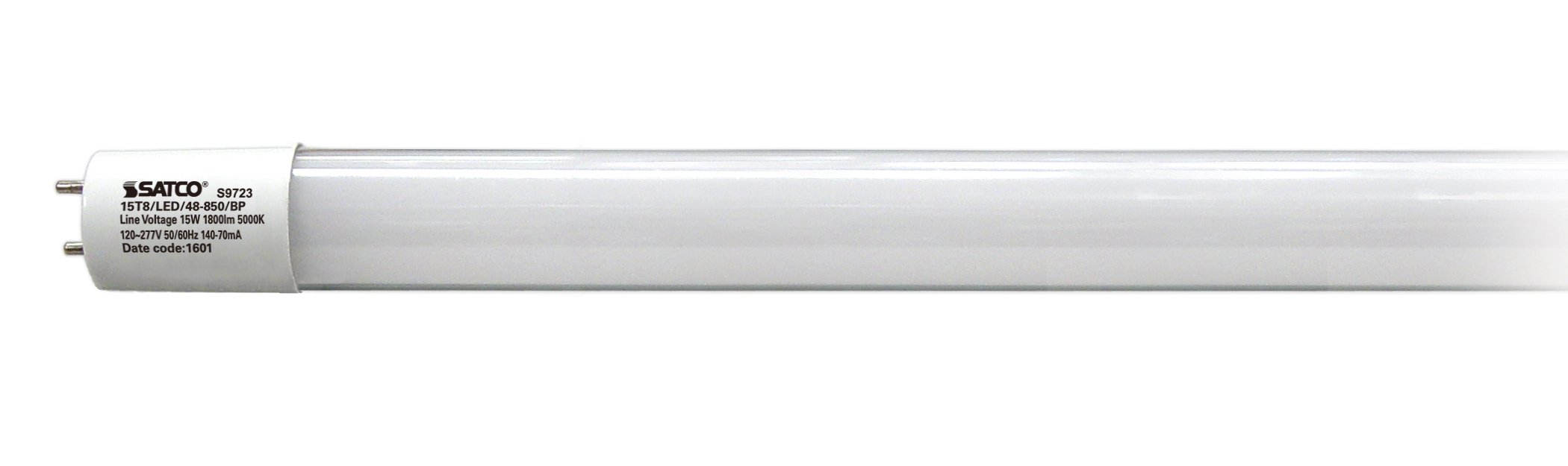Satco S9723 15T8/LED/48-850/BP/120-277V ( 10 pack ) - Amazon.com