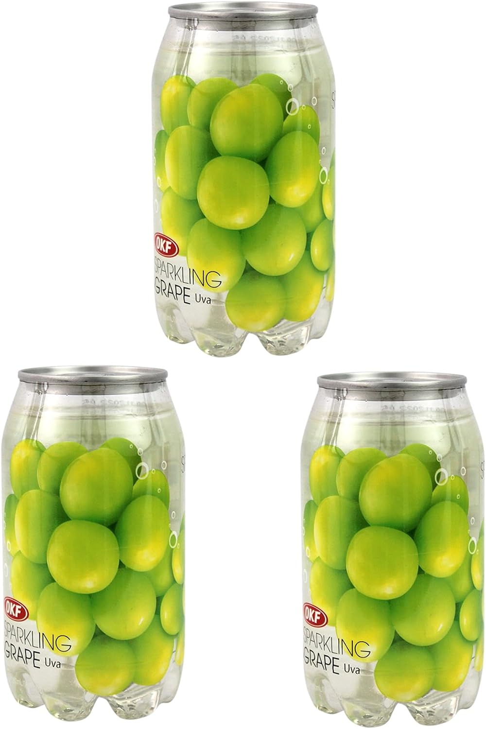 Sparkling Soda Coreana Variedad Sabores 350ml Okf Set 3 Pzs (Uva ...