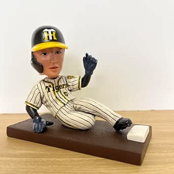 Amazon.co.jp: Hanshin Tigers 5 Nakamoto Bobblehead Figure : Toys & Games