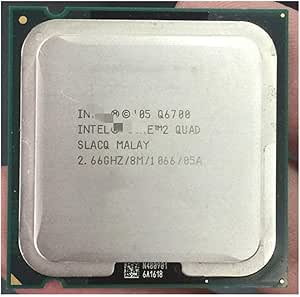 Quad Processor Q6700 CPU (8M Cache, 2.660 GHz, 1066 MHz FSB) LGA775 PC ...