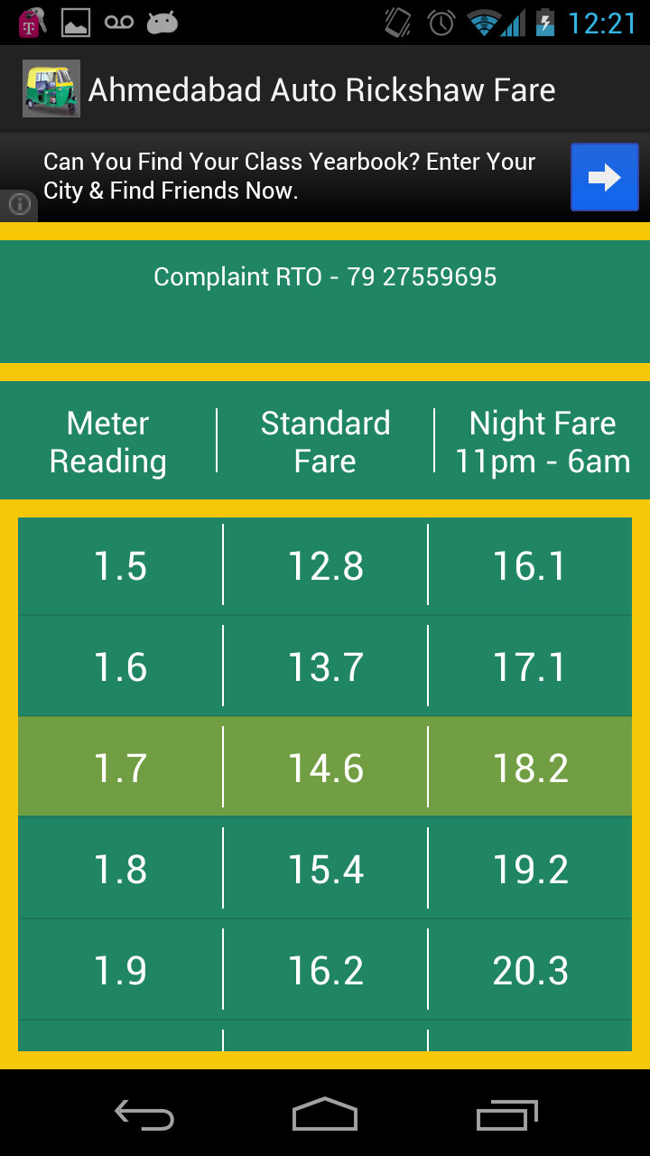 Delhi Auto Rickshaw Fare - App on Amazon Appstore