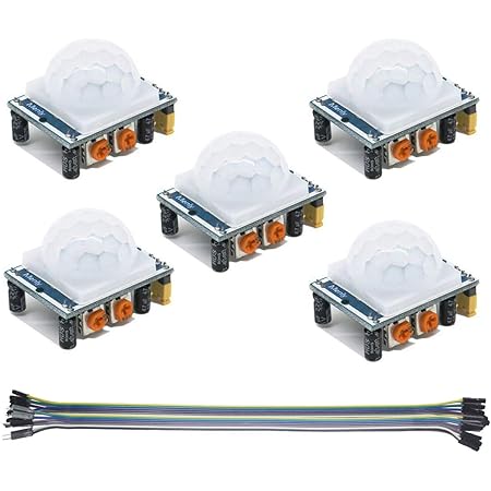Amazon.com: Stemedu HC-SR501 PIR Sensor Infrared IR Body Motion Module ...