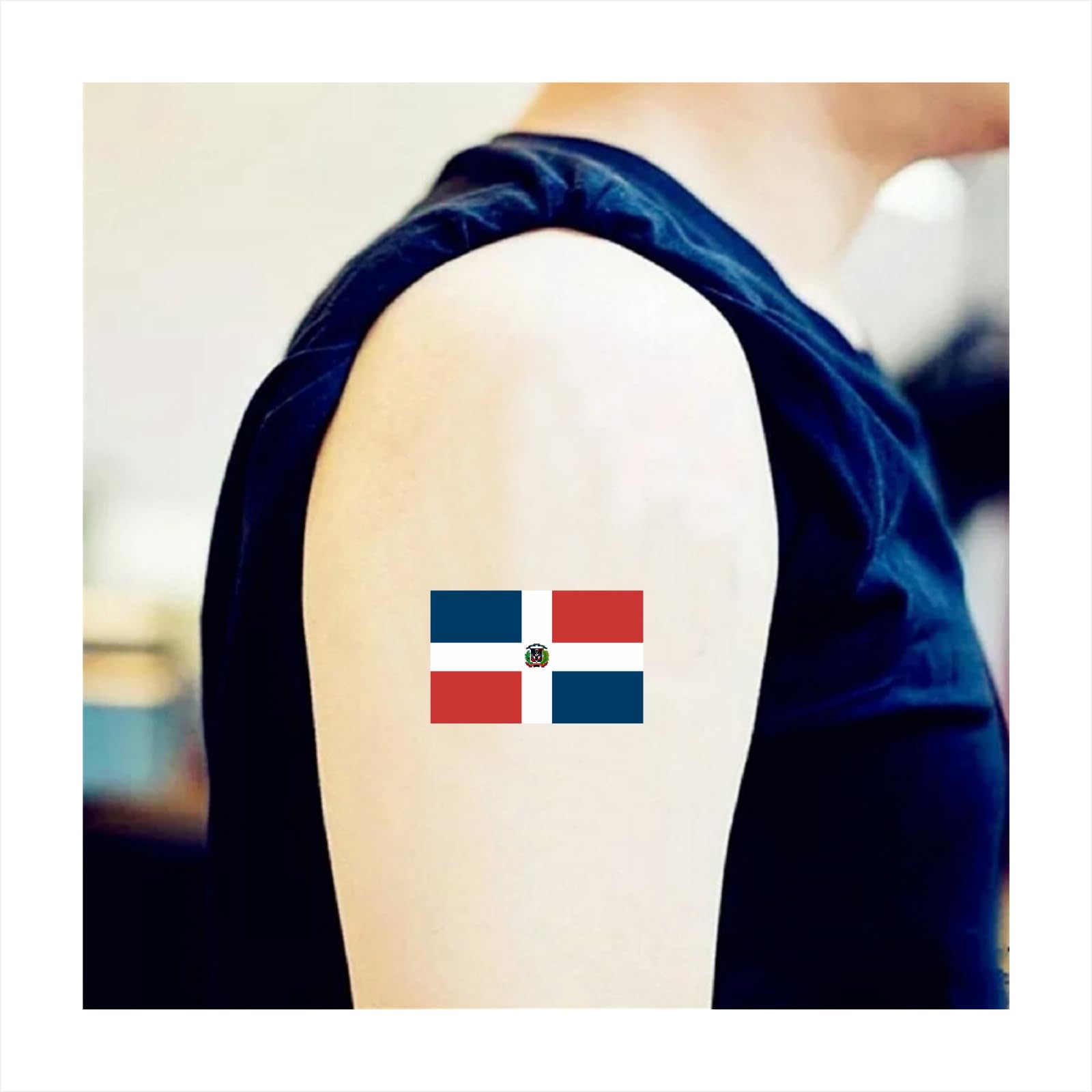 Dominican Flag Tattoos