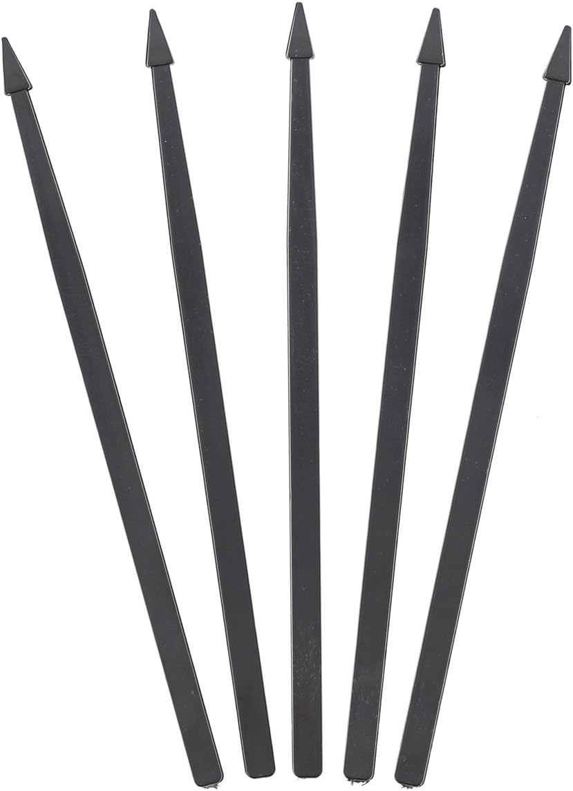 Amazon.com | Royal Premium Black Plastic Arrow Picks, Package of 1000 ...