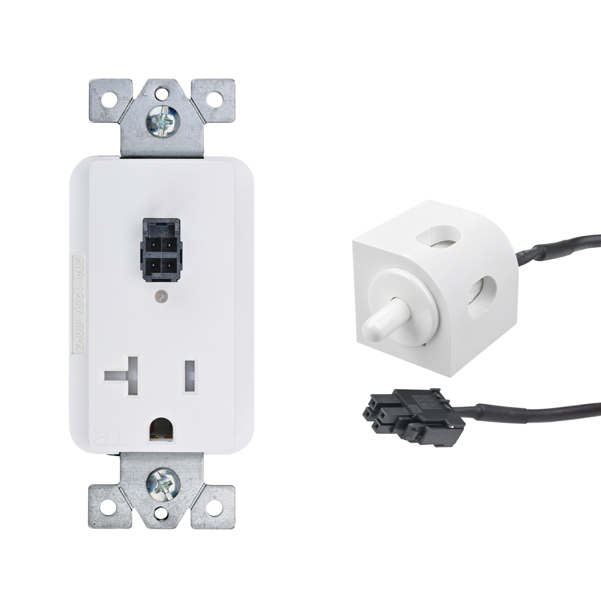 Docking Drawer Safety Outlet for Appliance Garages, 20 amp, Corner ...