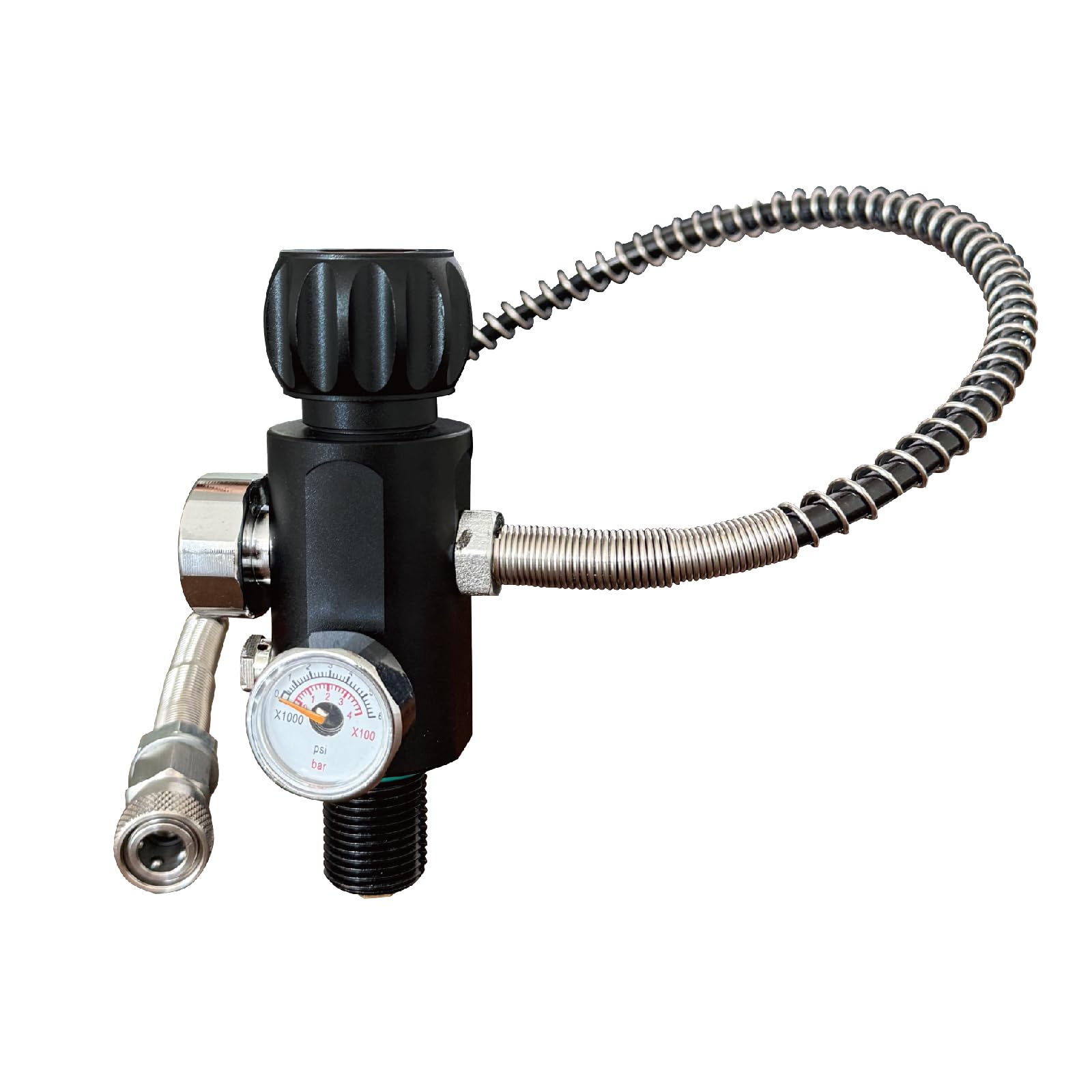 Snapklik.com : M181.5 Thread 4500psi (No Pressure-Reduce) Paintball ...