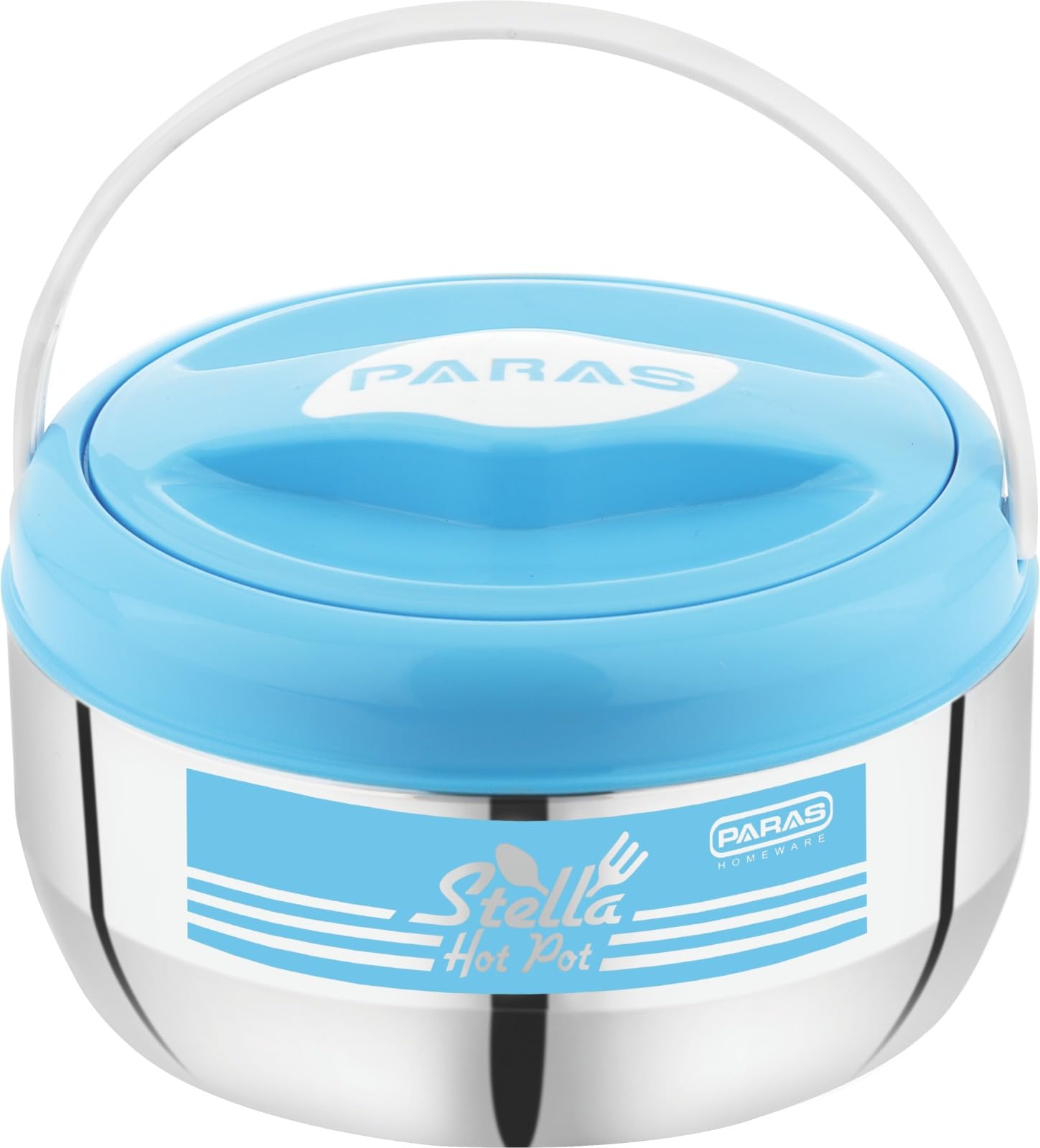 Buy Paras Homeware Stella Steel Casserole|Food Grade | Easy to Carry ...