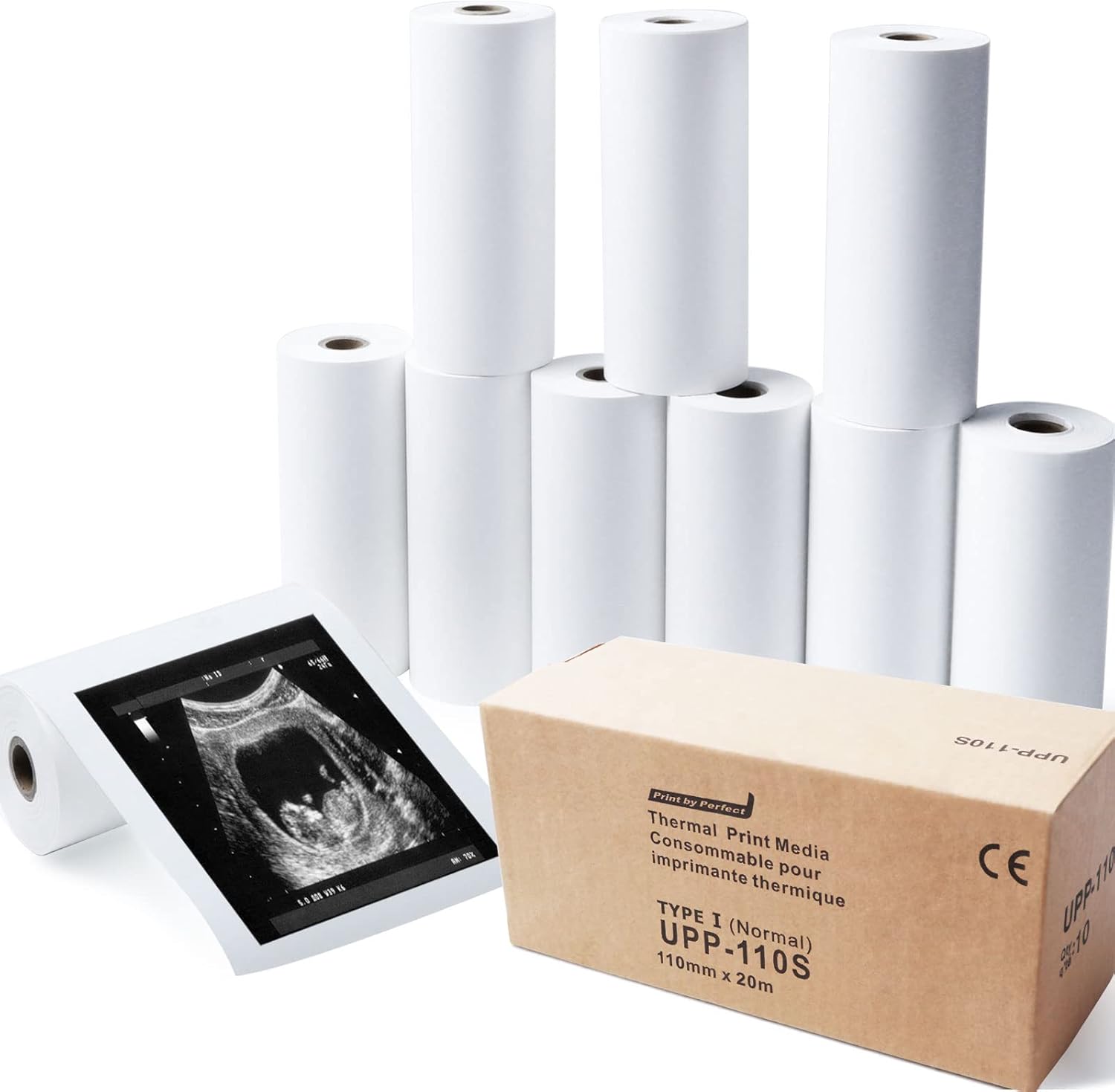 Amazon.com : Thermal Ultrasound Printer Paper UPP110S Thermal Paper ...