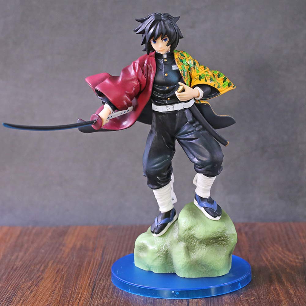 Qwyu 26cm Demon Slayer Water Hashira Tomioka Giyuu Staute Pvc ...