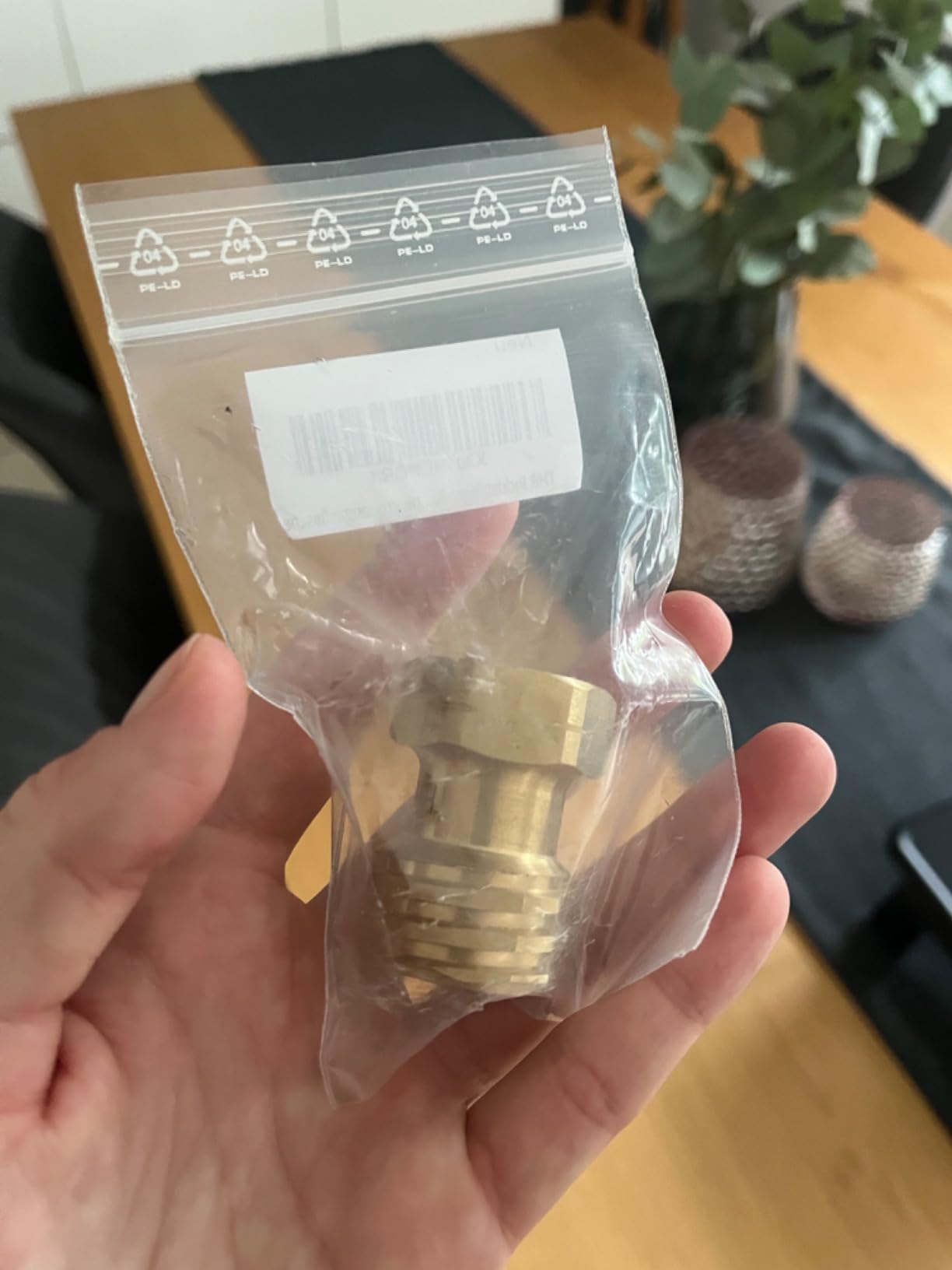 THR Industrieprodukte US Gasgrill Gas Adapter für Regler an deutsche ...