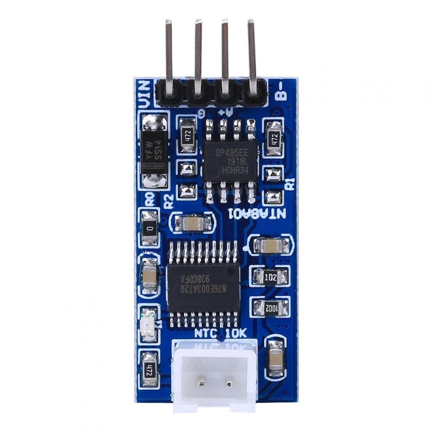 Temperature Sensor Module High Accuracy 10K 3950 NTC RS485 NTA8A01 5V ...