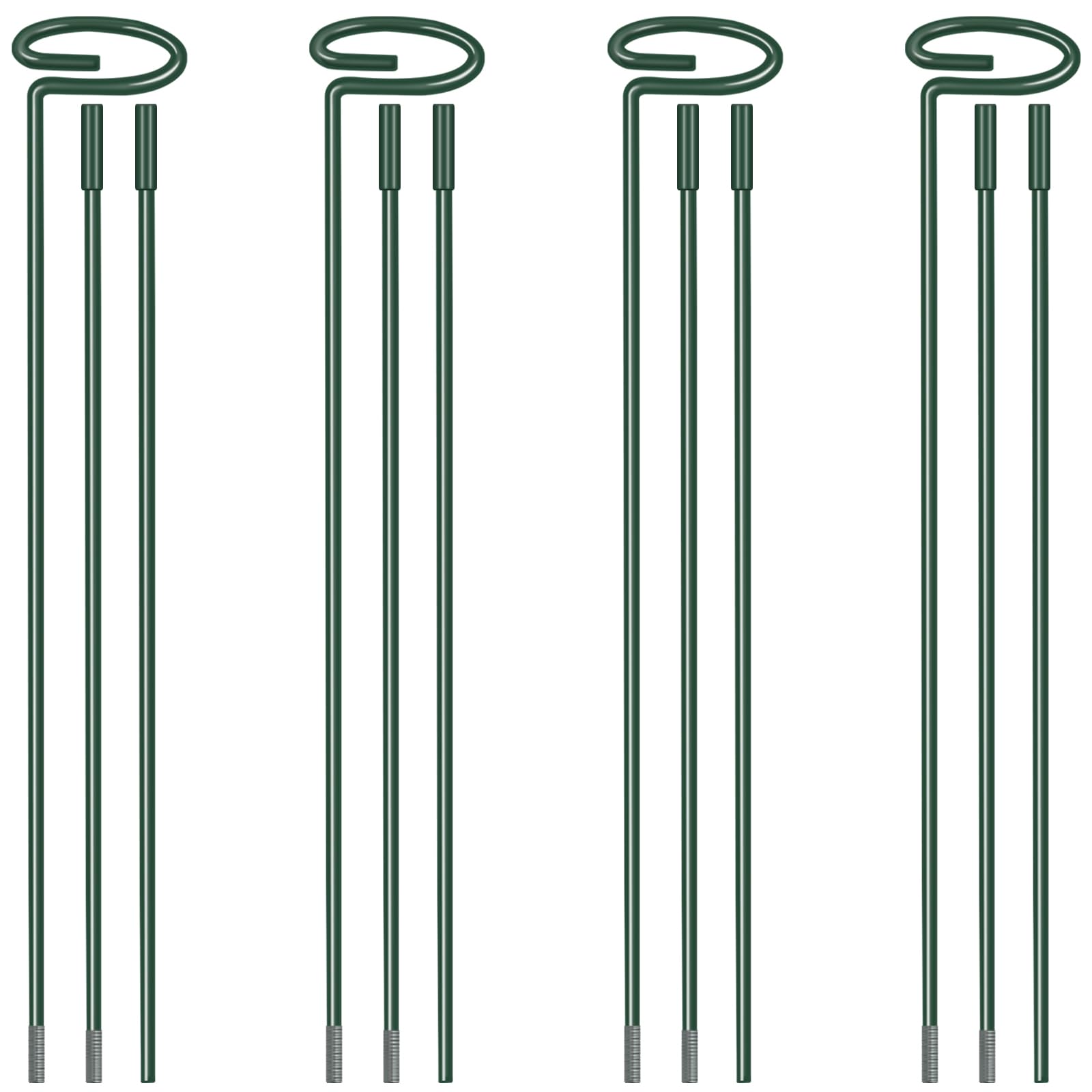 Amazon.com : 36 Inch Plant Stakes Tall, Three Sizes(12 or 24 or 36 Inch ...