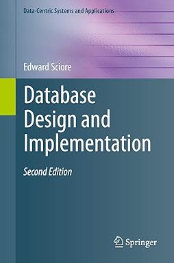 Amazon.com: Database Design and Implementation: Second Edition (Data-Centric Systems and ...