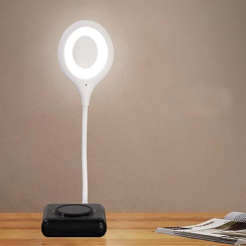 AVEKI LED Desk Lamp Voice Activated, USB Powered LED Ambient Lamp ...