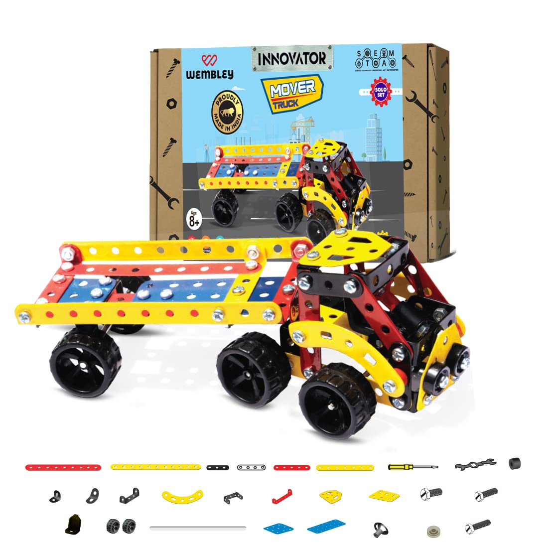 Buy Wembley Innovator Mover Truck Toy Model & Home Show Case DIY ...