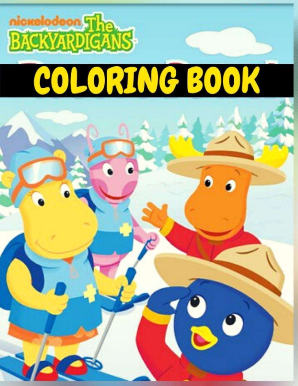 Backyardigans Coloring Book Gift For Kids Who Love Backyardigans High ...