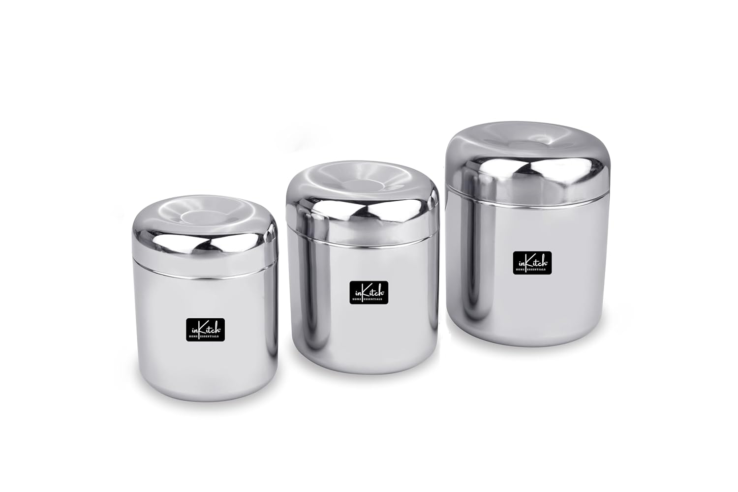 inKitch Stainless Steel Containers for kitchen with Lid | Kitchen ...