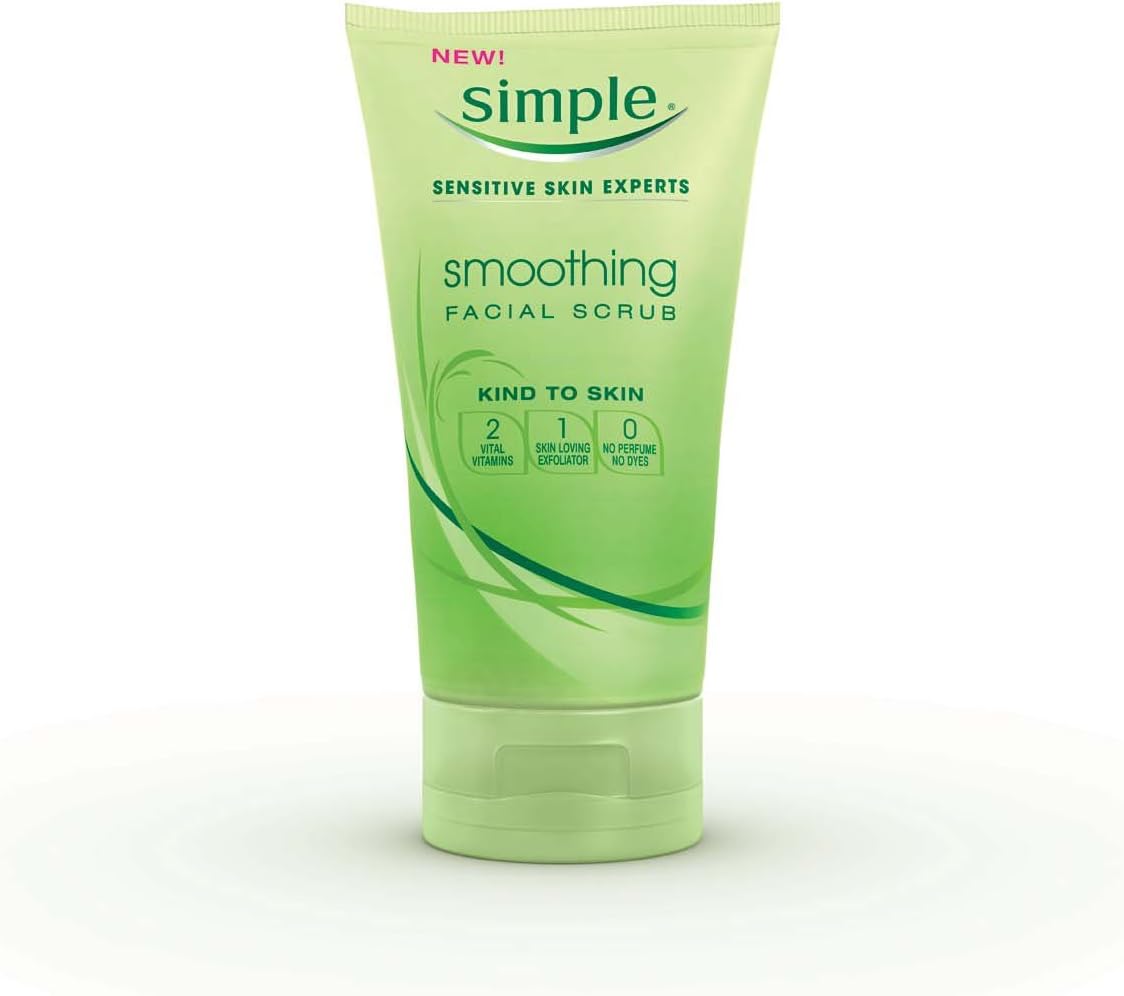 Amazon.com: Simple Smoothing Facial Scrub, 5 Ounce (Pack of 2) : Beauty ...