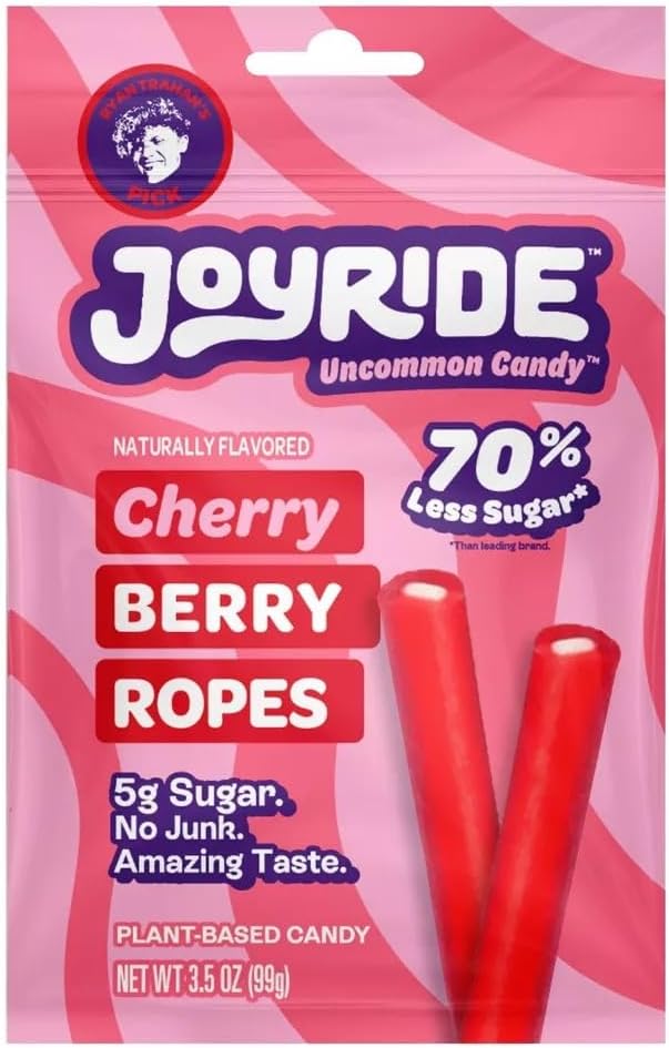 Amazon.com : Joyride Sweets Joyride Candy Sour Candy Strips - 3.5oz ...
