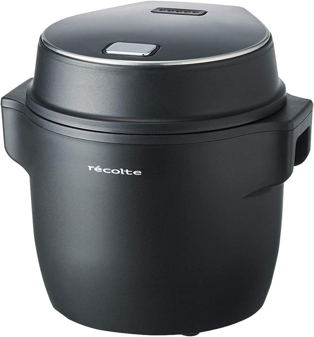 Amazon | レコルト コンパクト ライスクッカー RCR-1 recolte Compact Rice Cooker (ブラック ...