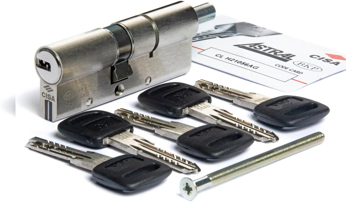 CISA 10A3S219012CLC5; Cilindro Europeo Astral S; 35/45 mm; Ottone ...