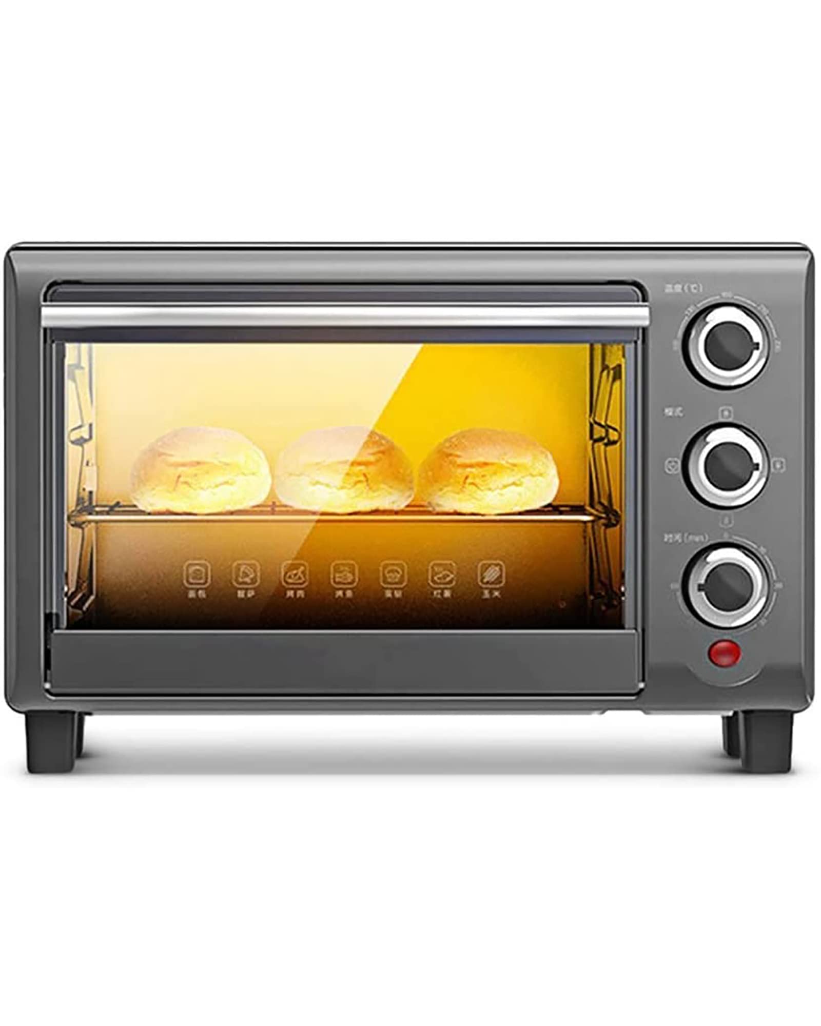 Buy 16L Electric Mini Oven Compact op Toaster With Multiple Cooking ...