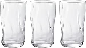 Amazon.com: Aderia 8588 Tumbler, 16.9 fl oz (480 ml), Shatter-Resistant, Tumbler, Set of 3, Made ...