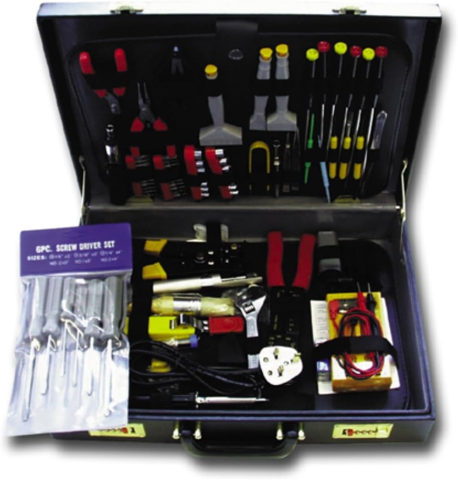 Belkin 78-Piece Tool Kit with UK Soldering Iron - Kit de sujección ...