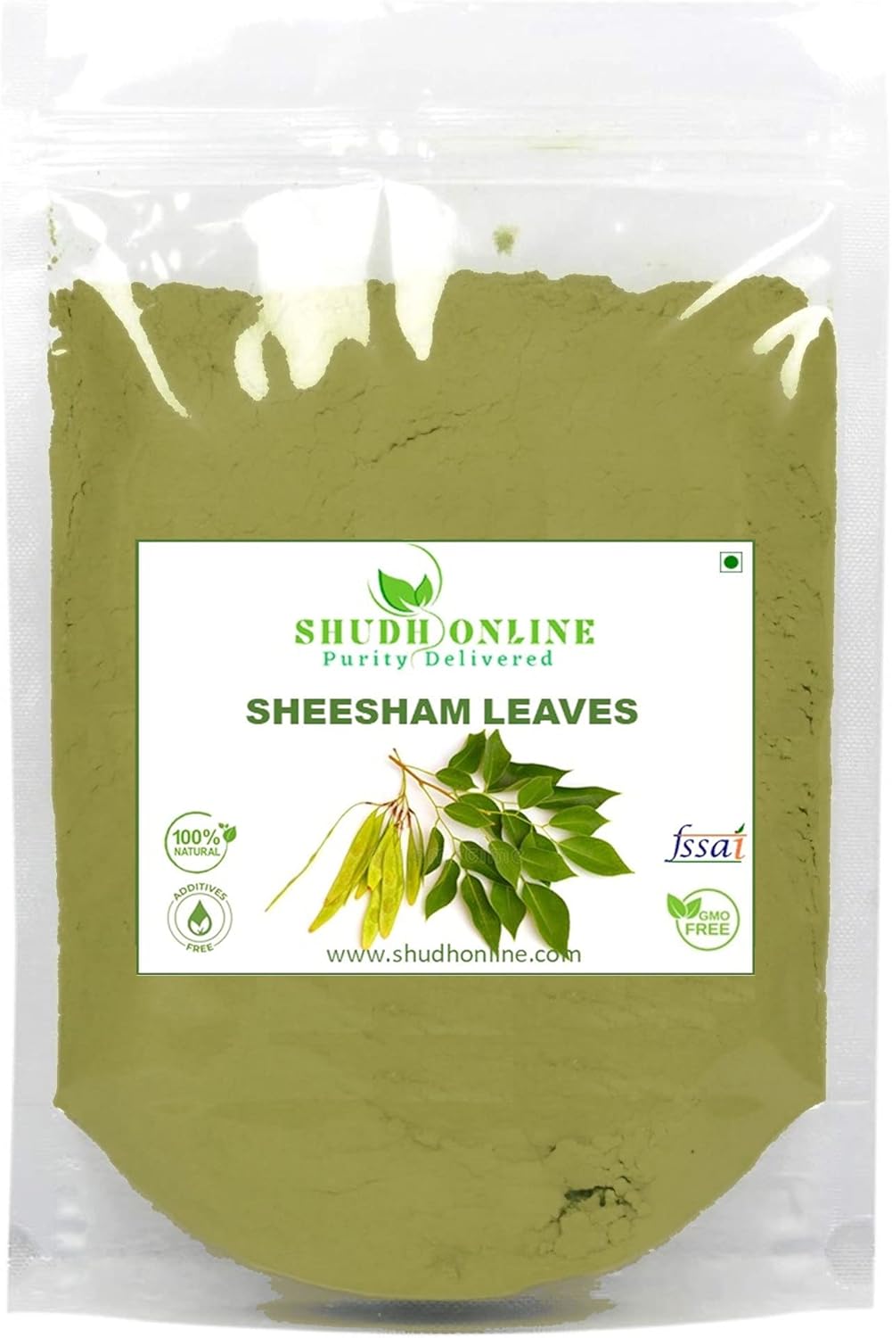 Amazon.com: Shudh Online Sheesham leaves powder/sheesham powder/sissoo ...
