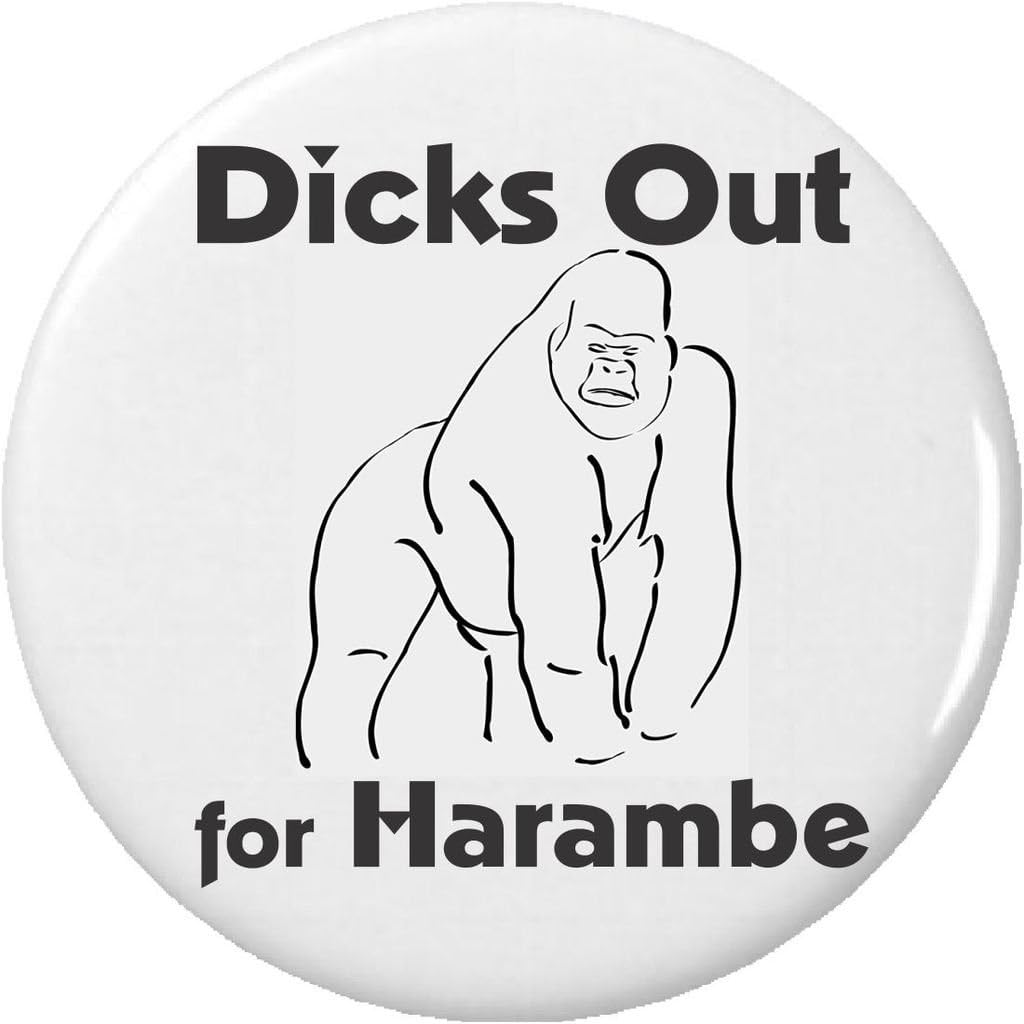 Amazon Dicks Out For Harambe With Picture 2 25 Large Magnet Home