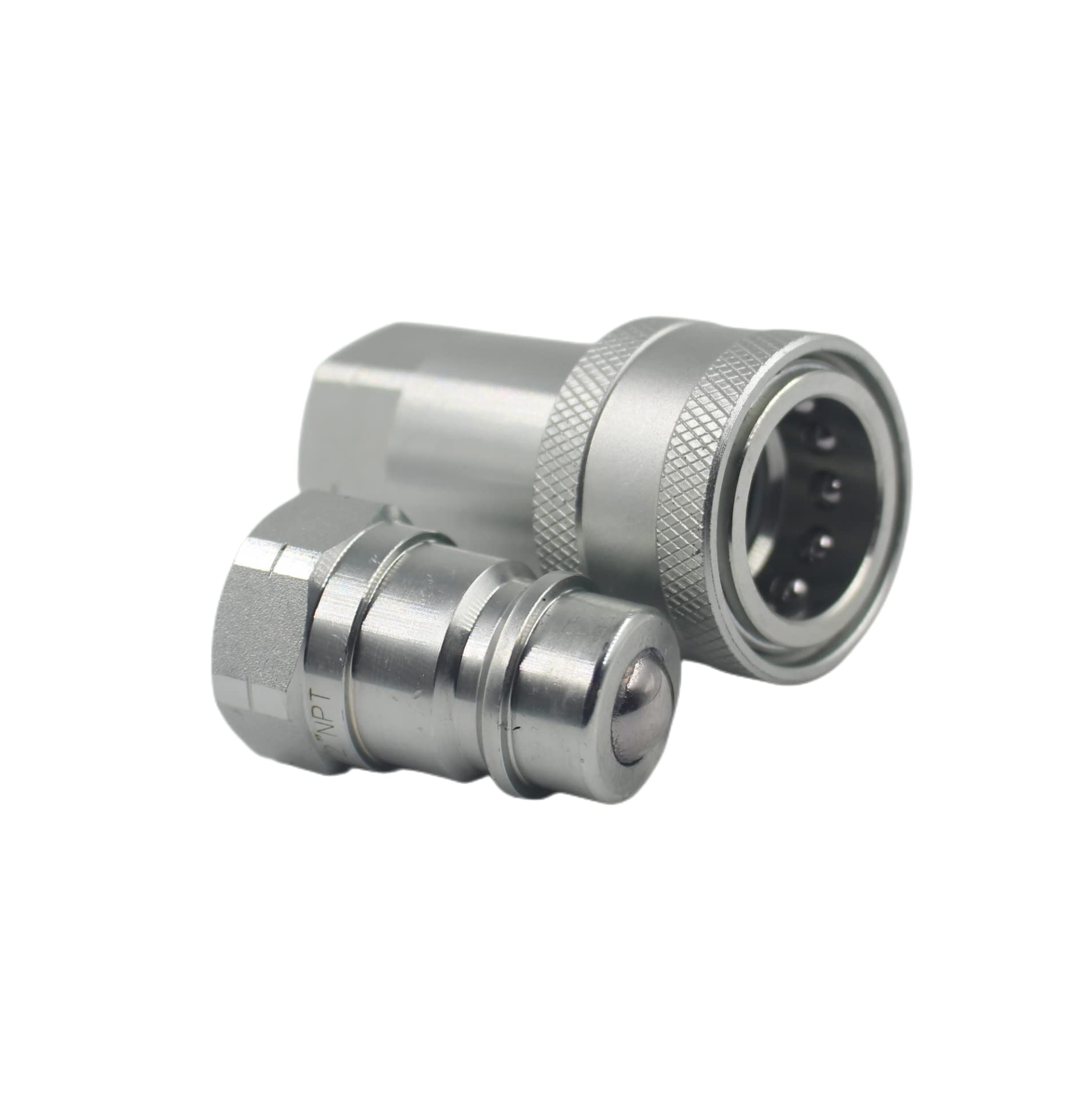Snapklik.com : 2-Set 1/2" NPT ISO5675 Ag Hydraulic Quick Connect ...