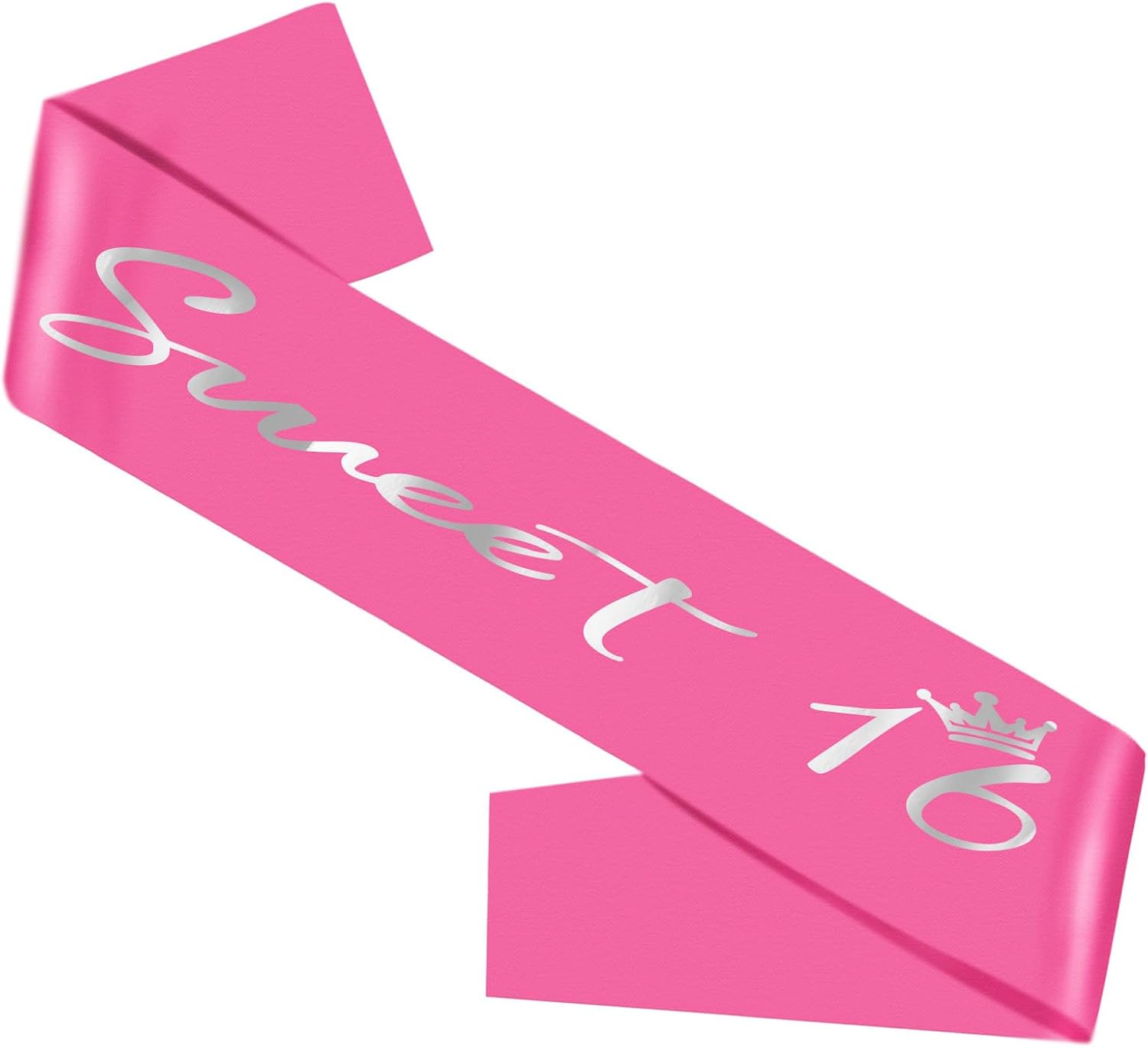 Amazon.com: Sweet 16 Sash Pink, Its My 16th Birthday Sash for Girls Hot ...