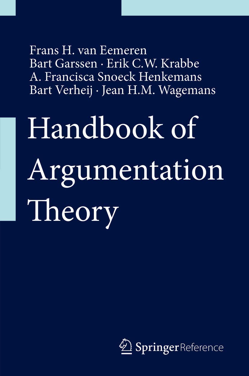 Amazon.com: Handbook of Argumentation Theory: 9789048194728: van ...